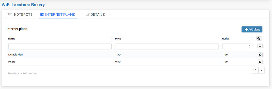 Create and manage WiFi locations I Start Hotspot Cloud WiFi software