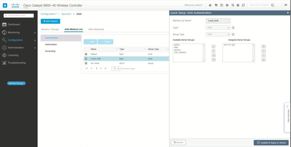Cisco Catalyst 9800 I Start Hotspot Cloud WiFi