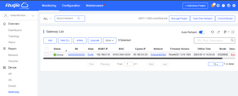 Ruijie / Reyee - Help and support center